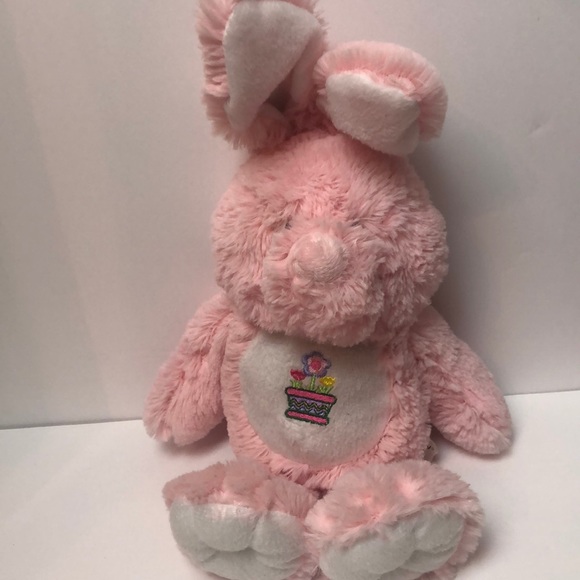 Holiday | Kellytoy Bunny Rabbit Plush Flower Embroidered | Poshmark